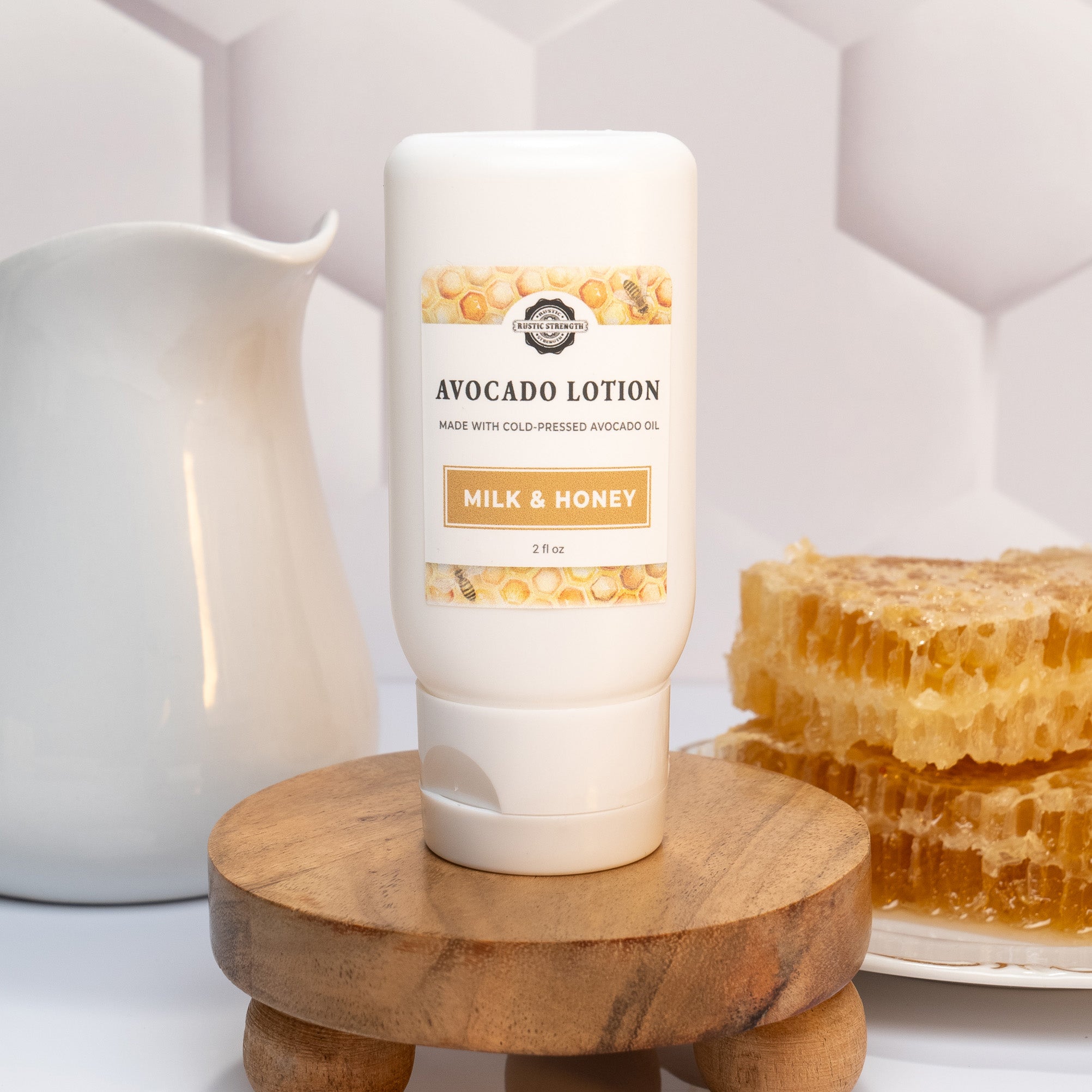Avocado Lotion | Milk & Honey | 2 oz – Rustic Strength