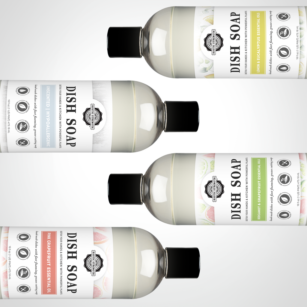 Liquid Dish Soap – Rustic Strength