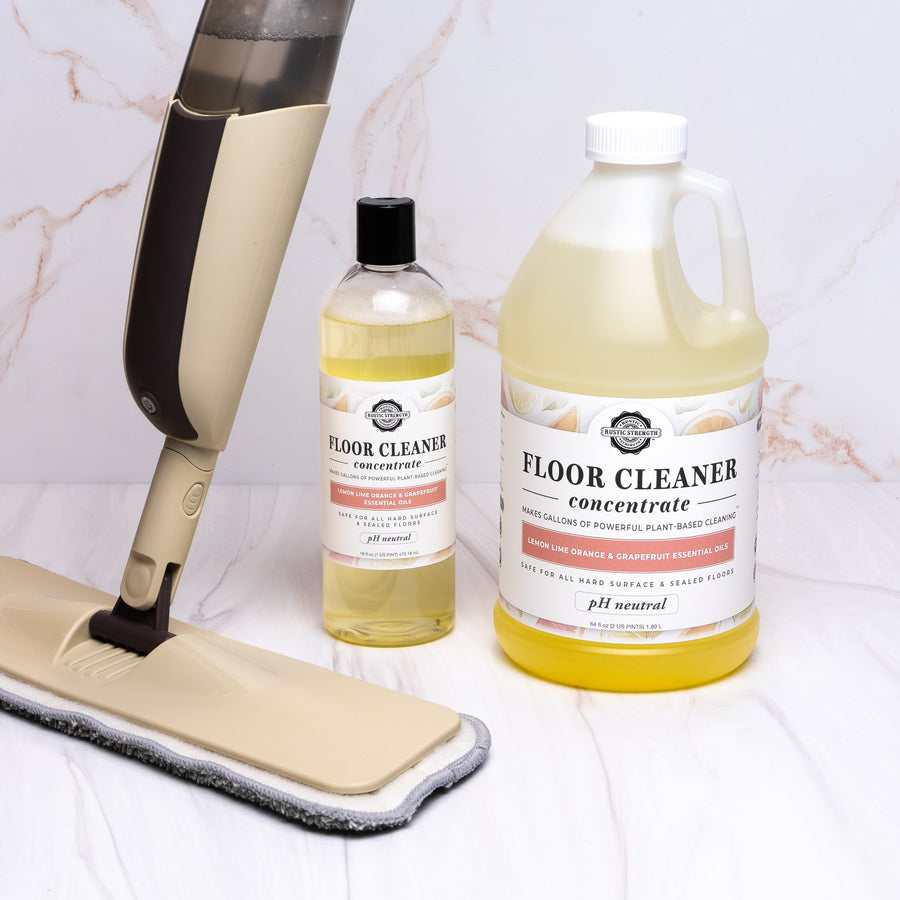 Tile Floor Cleaner | Natural, Non-Toxic & pH Neutral – Rustic Strength