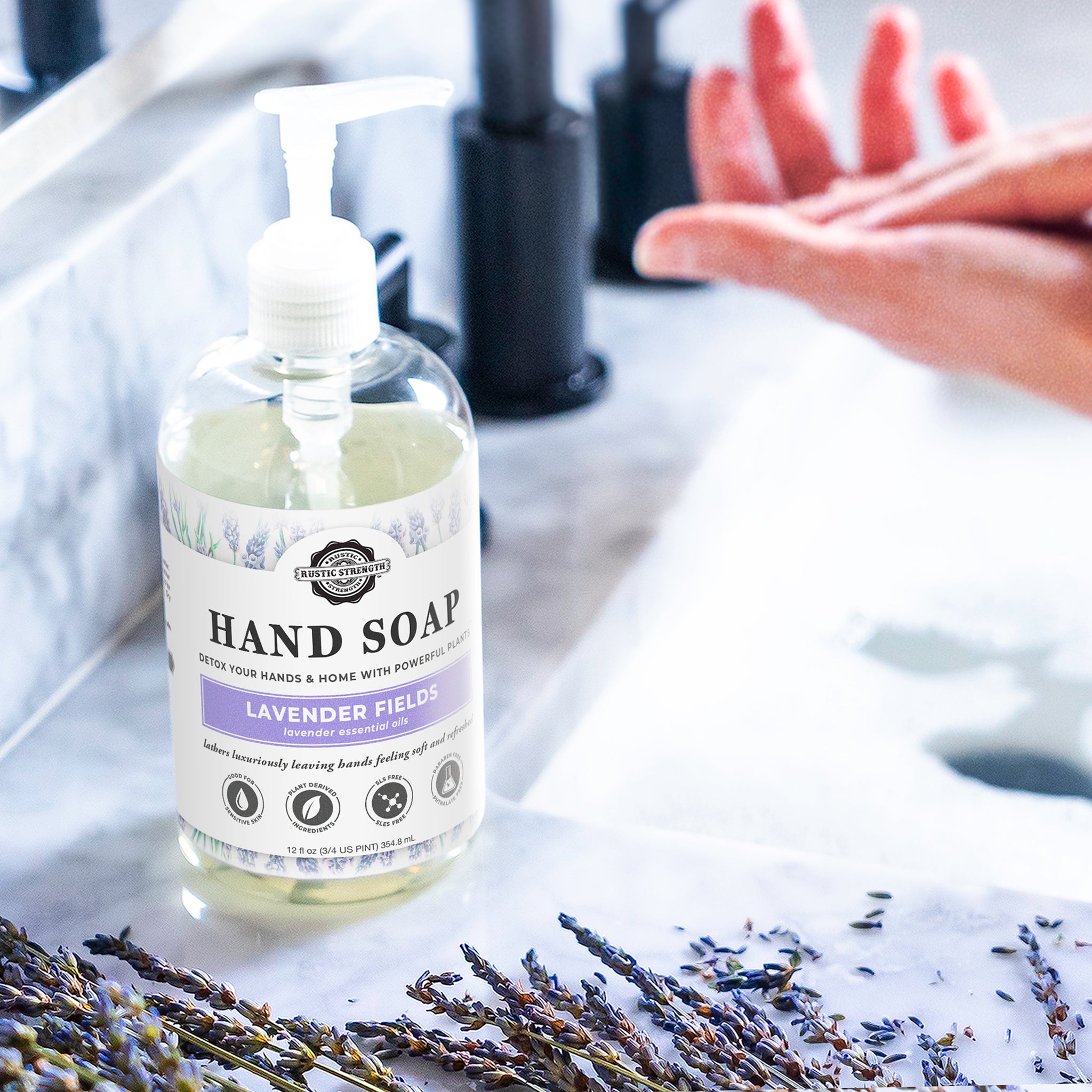Liquid Hand Soap – Rustic Strength