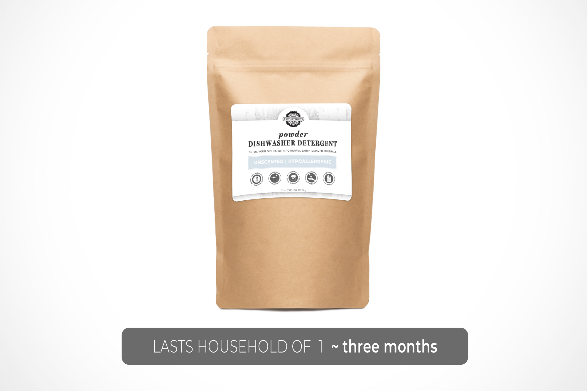 Automatic Dishwasher Powder – Rustic Strength