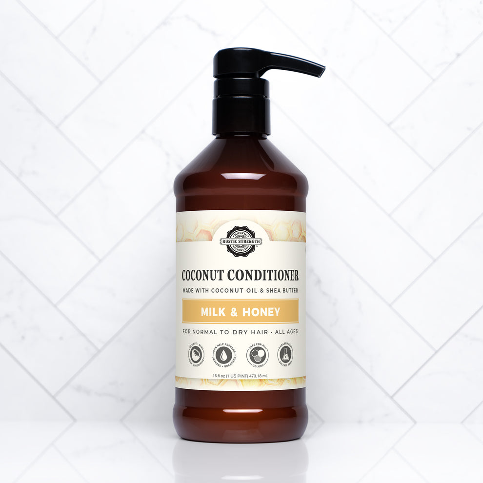Coconut Conditioner | Milk & Honey – Rustic Strength