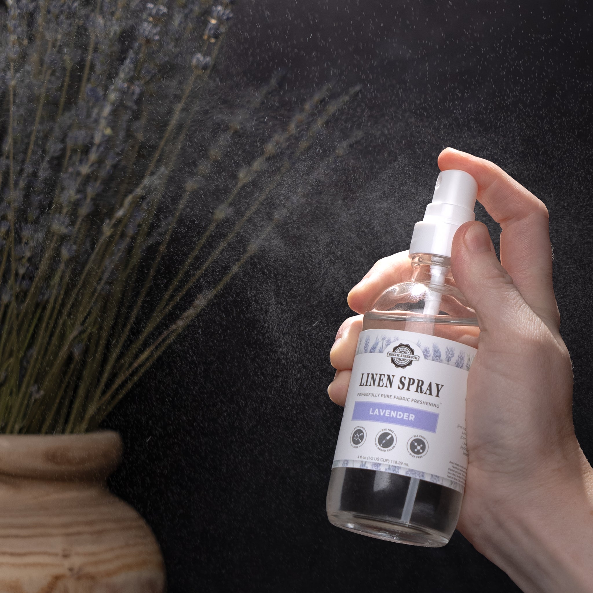Linen Spray | Fresh Linen – Rustic Strength