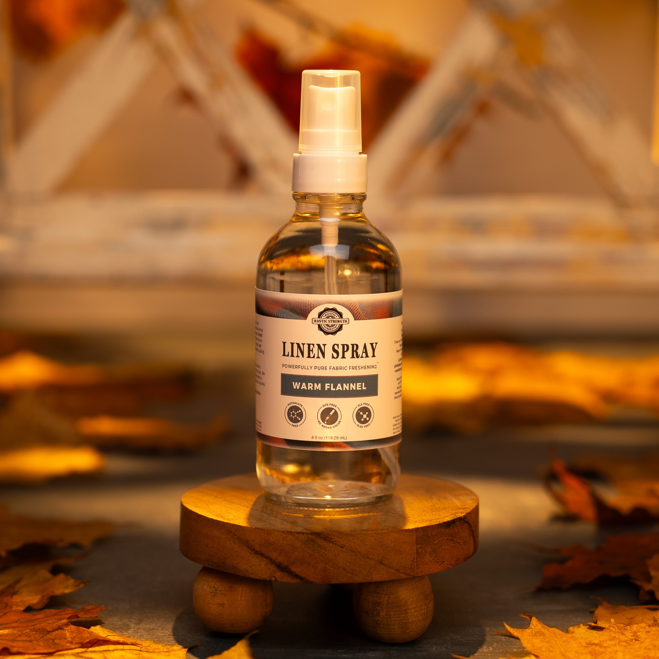 Linen Spray | Warm Flannel – Rustic Strength