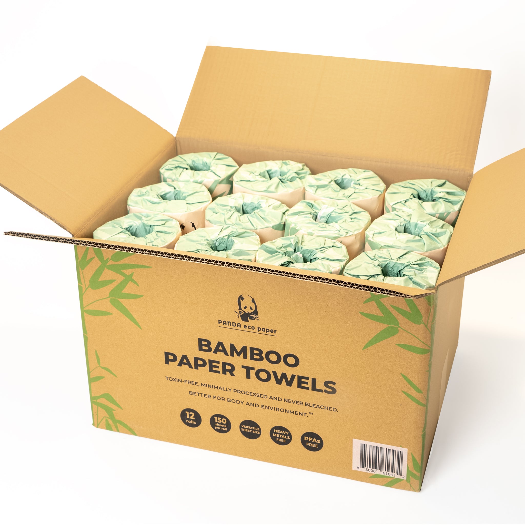 Panda Eco Paper | Bamboo Paper Towels – Rustic Strength
