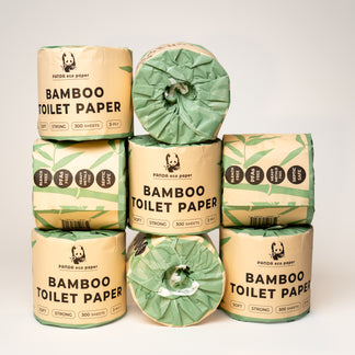 Panda Eco Paper | Bamboo Toilet Paper Sample – Rustic Strength