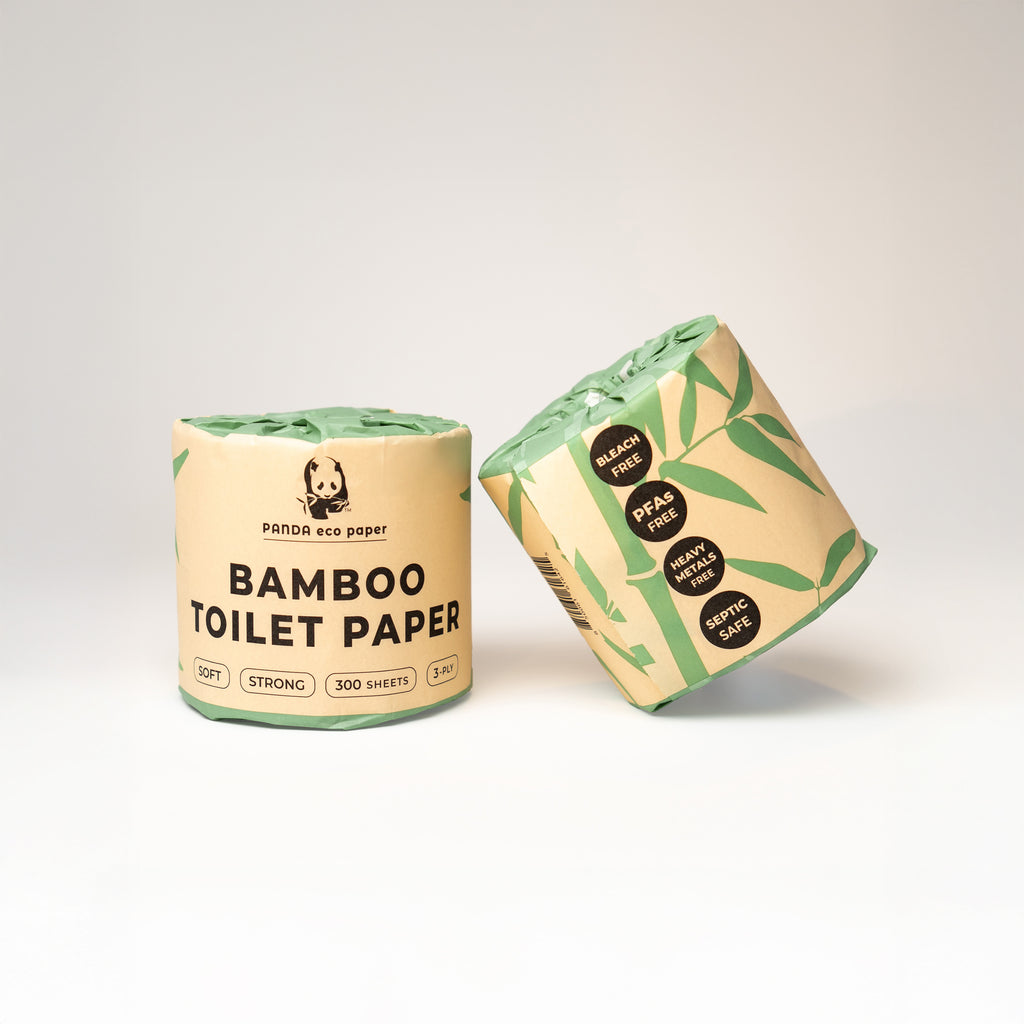 Panda Eco Paper | Bamboo Toilet Paper Sample – Rustic Strength