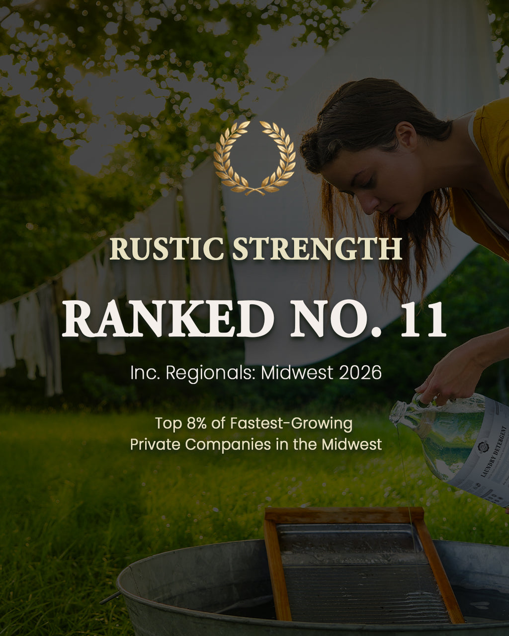 Rustic Strength: Non-Toxic, Refillable Cleaning & Body Care