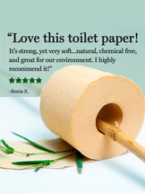 Panda Eco Paper | Bamboo Toilet Paper – Rustic Strength