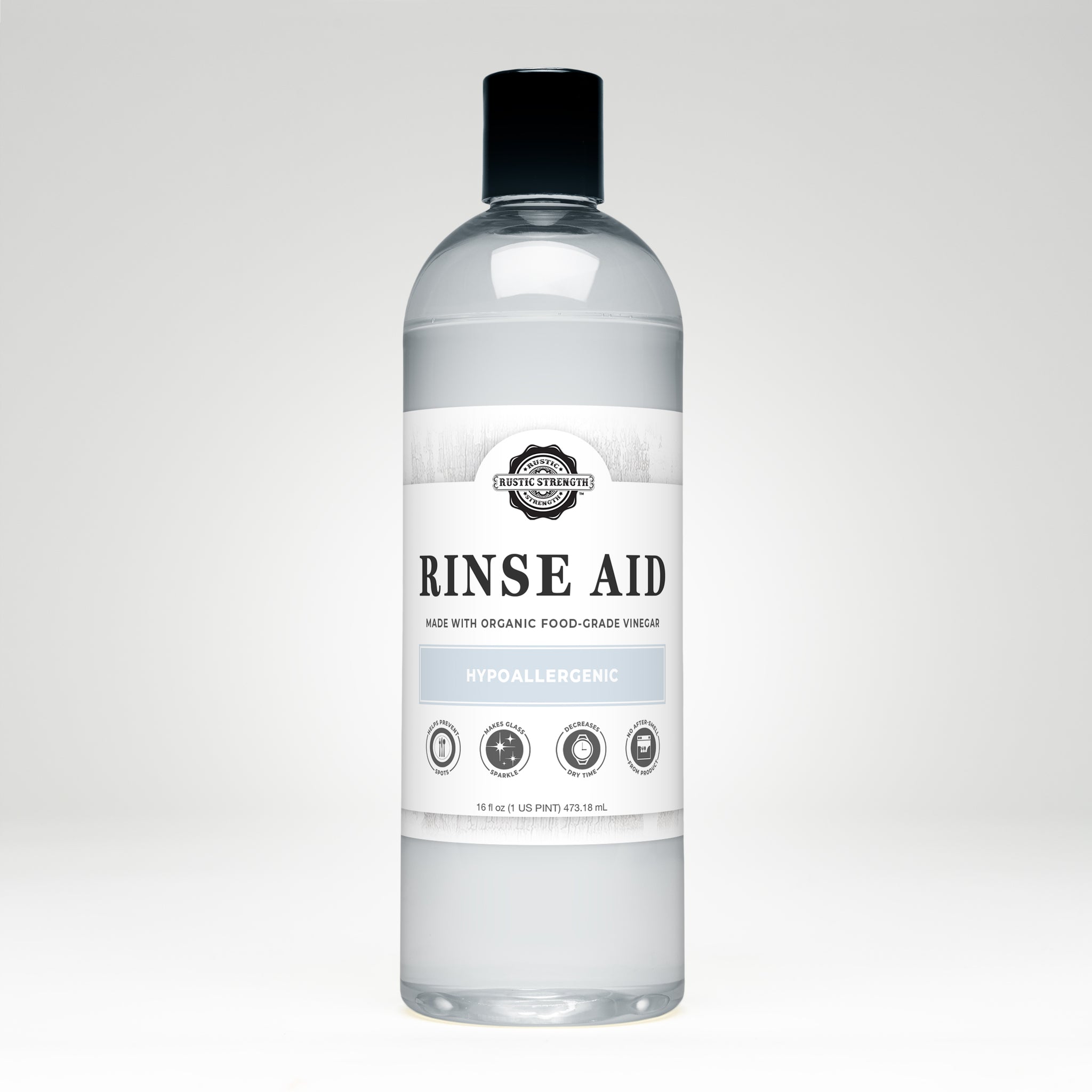 Organic Rinse Aid for Automatic Dishwashers | Unscented – Rustic Strength