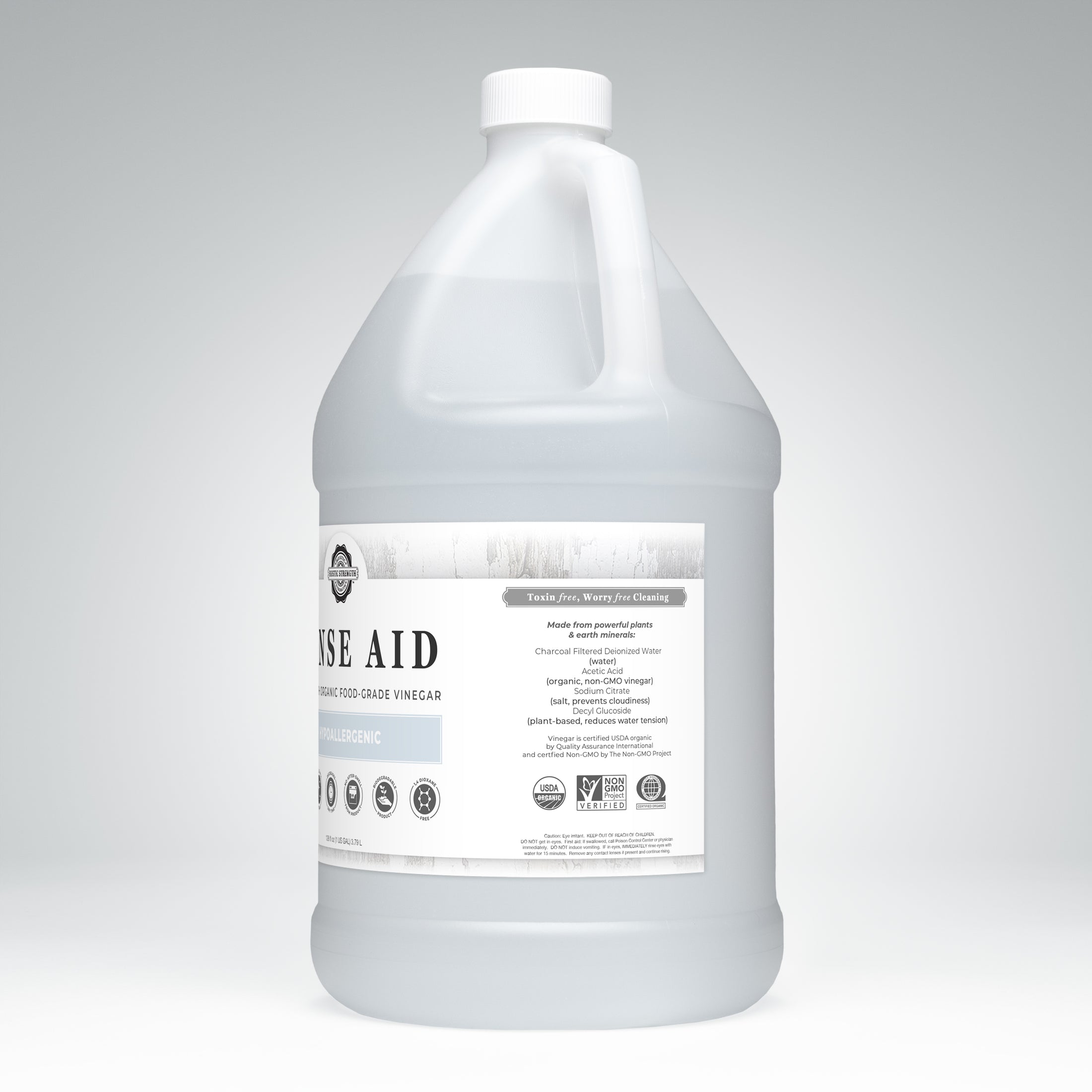 Organic Rinse Aid for Automatic Dishwashers | Unscented – Rustic Strength