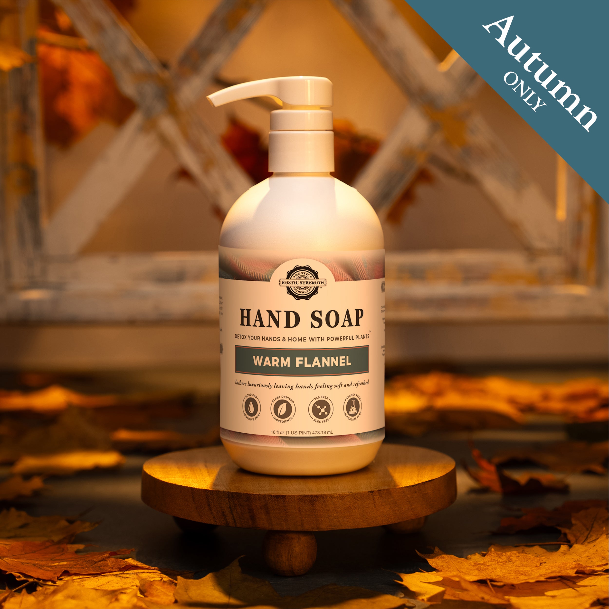 Liquid Hand Soap – Rustic Strength
