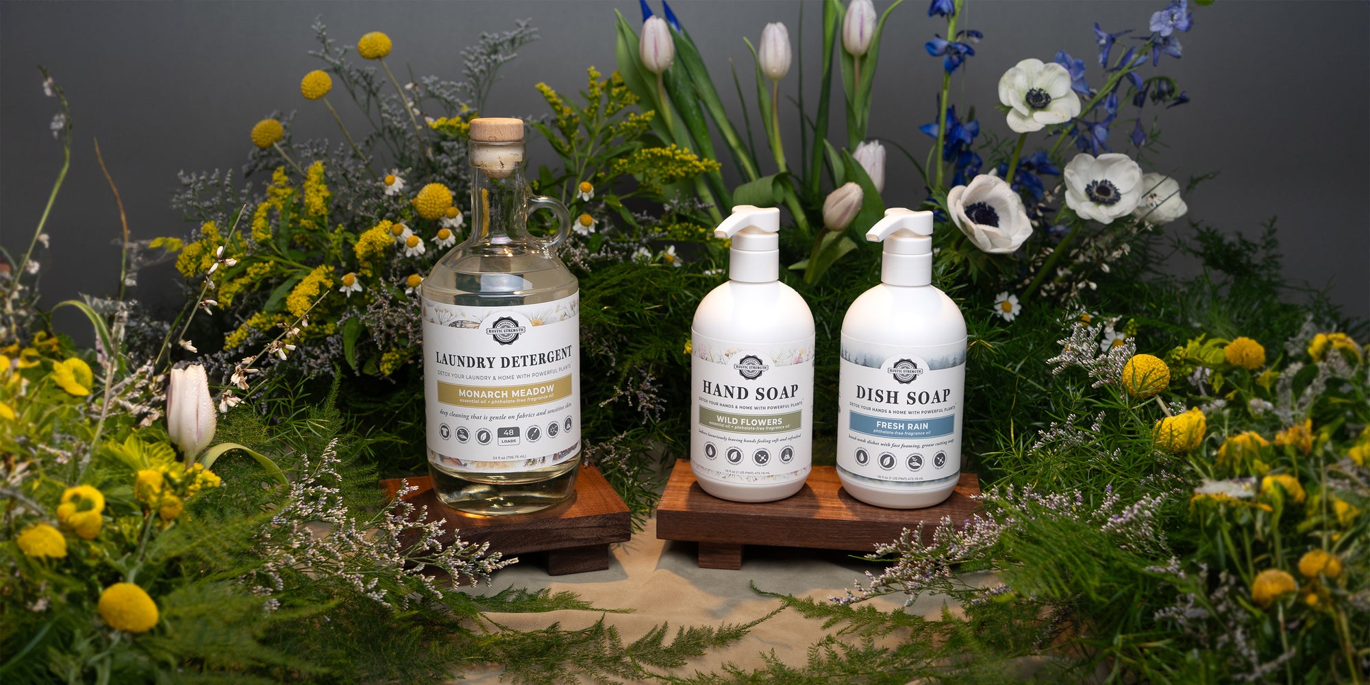 Rustic Strength | pure, clean and refillable products for everyday use