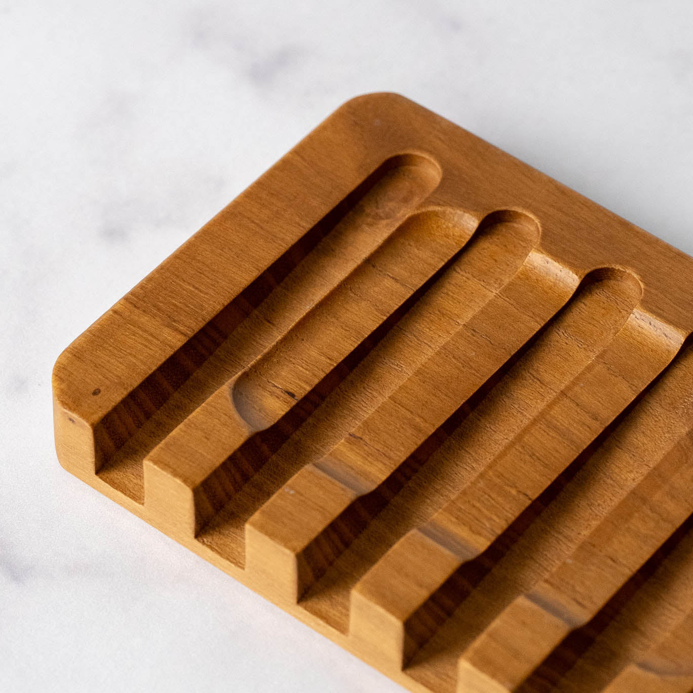 Teak Soap Tray – Rustic Strength