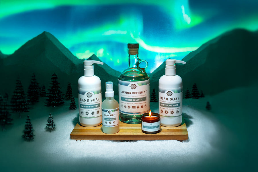 Rustic Strength: Non-Toxic, Refillable Cleaning & Body Care