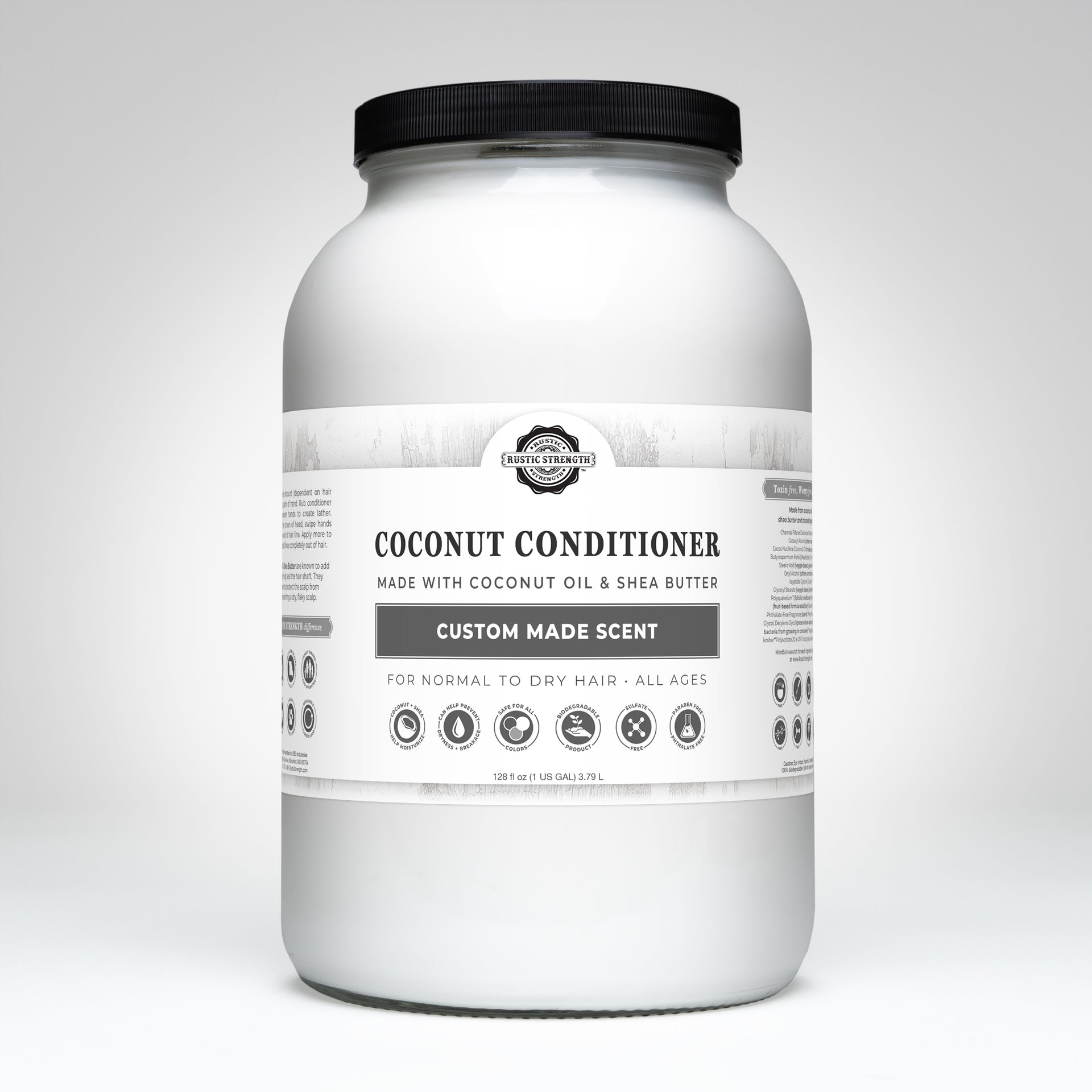 Coconut Conditioner | Custom Made Scent – Rustic Strength
