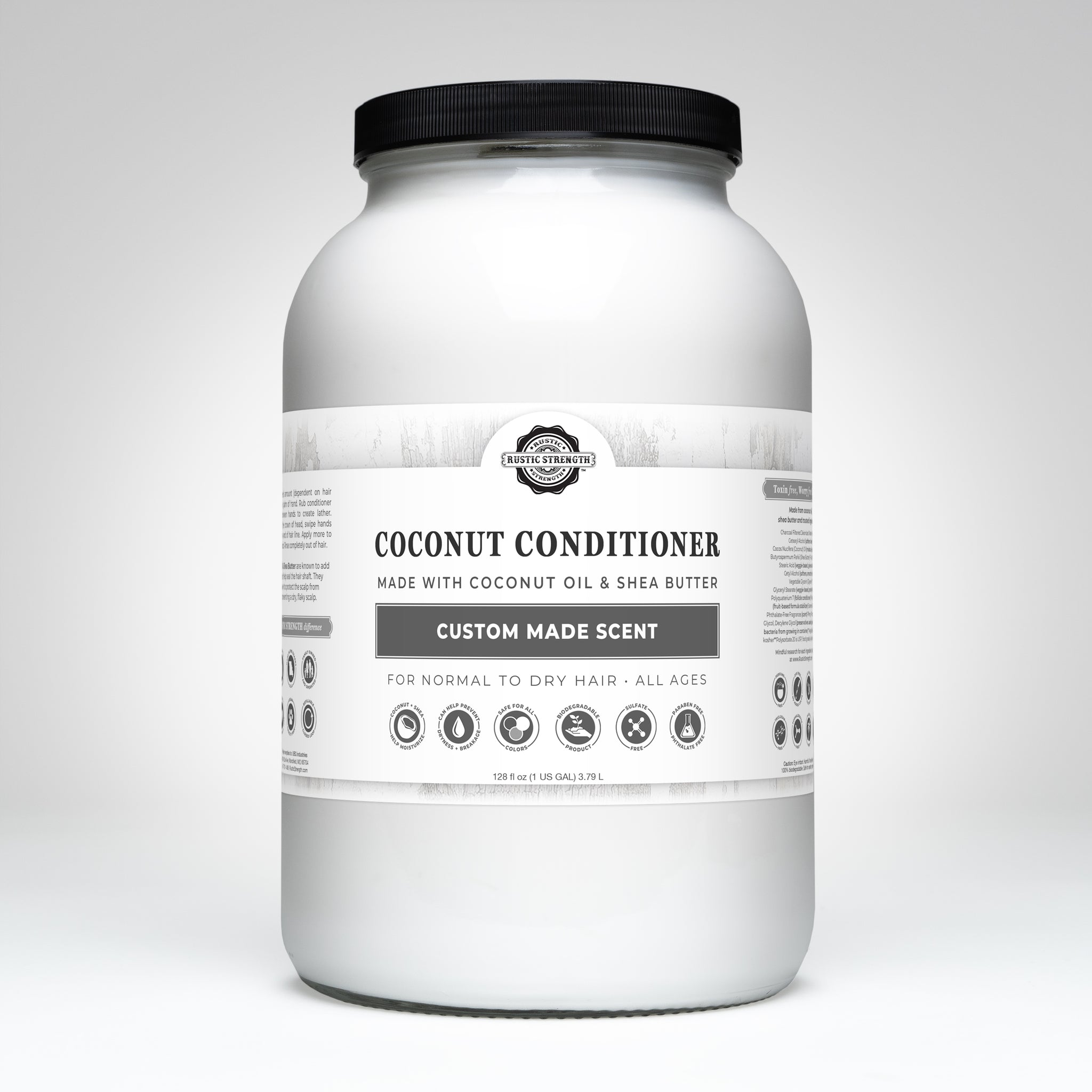 Coconut Conditioner | Custom Made Scent – Rustic Strength