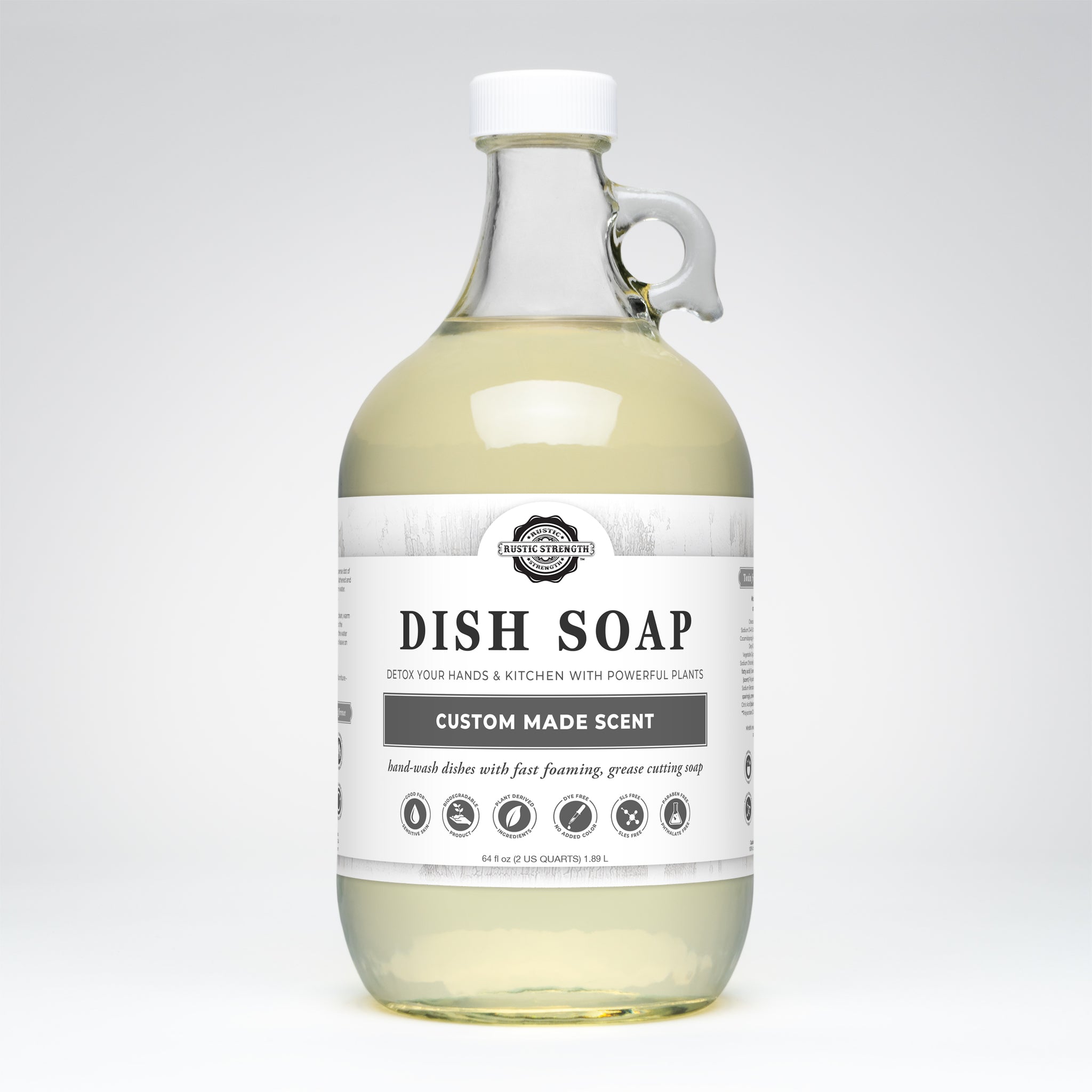 Dish Soap | Custom Made Scent – Rustic Strength