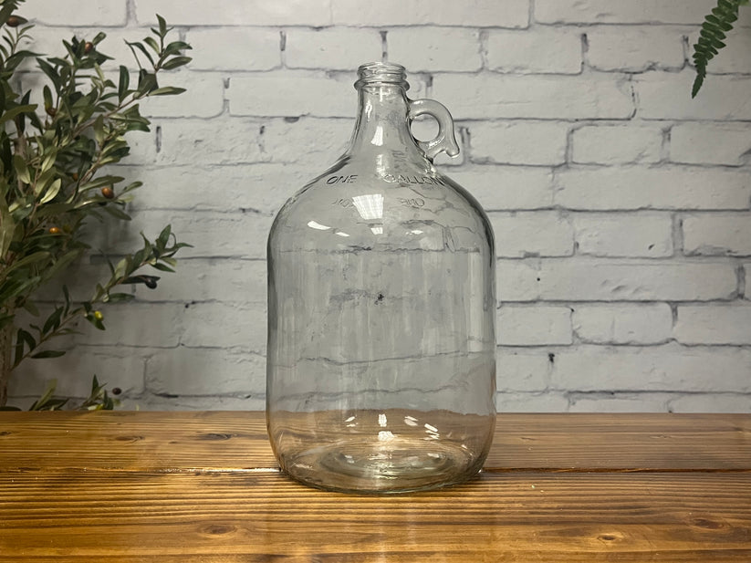 1 Gallon Glass Jug with Cap – Rustic Strength