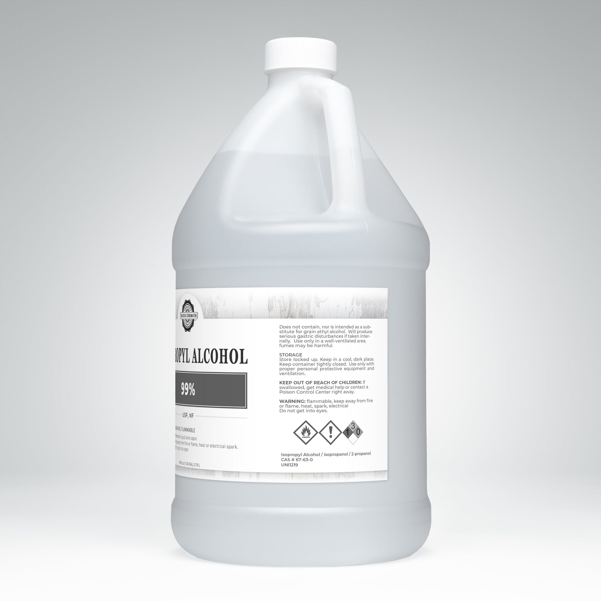 Isopropyl Alcohol 99% | For Cleaning – Rustic Strength